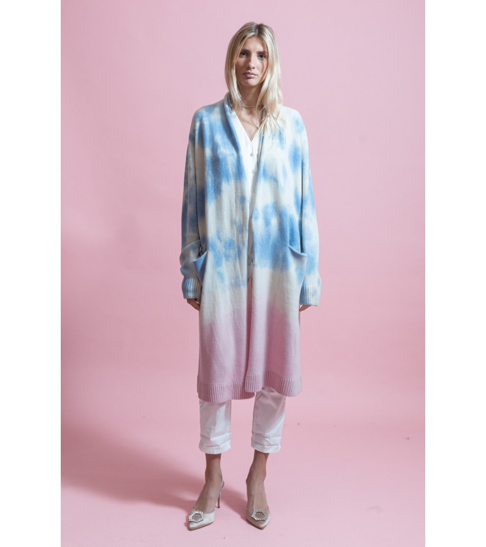 Gilet long tye and die Harden